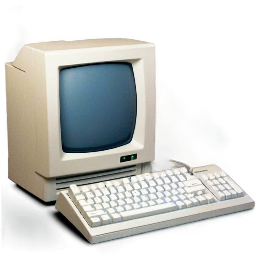 90s Computer Geek Setup Png Gkm | PNGimages.com
