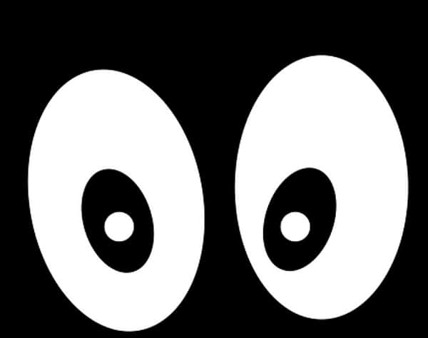 Cartoon Eyes Vector Illustration | PNGimages.com